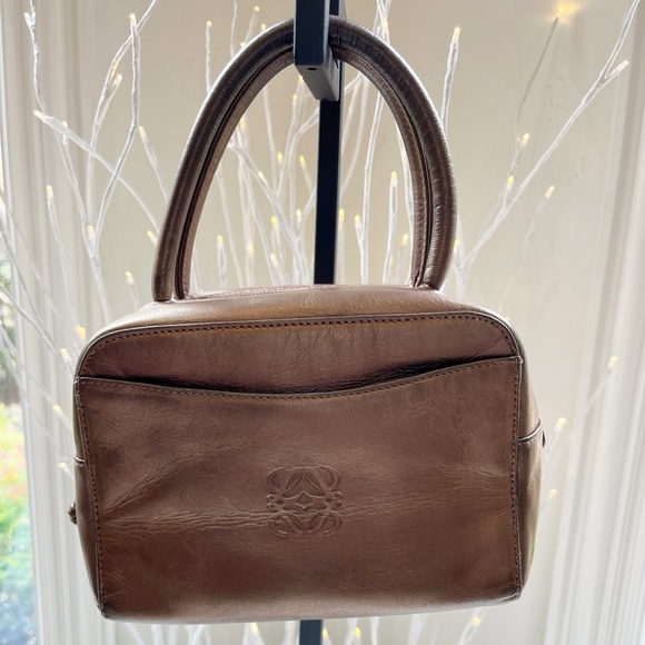 Loewe | Bags | Vintage Loewe Leather Bag | Poshmark